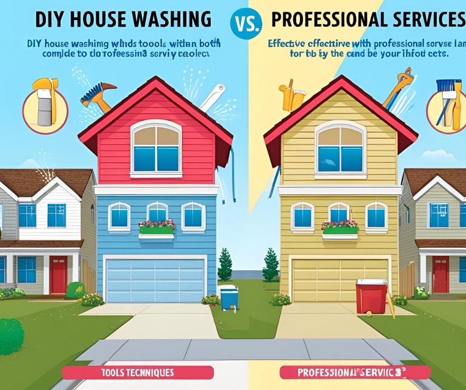 DIY vs. Professional House Washing Services - Fresh Look Exterior